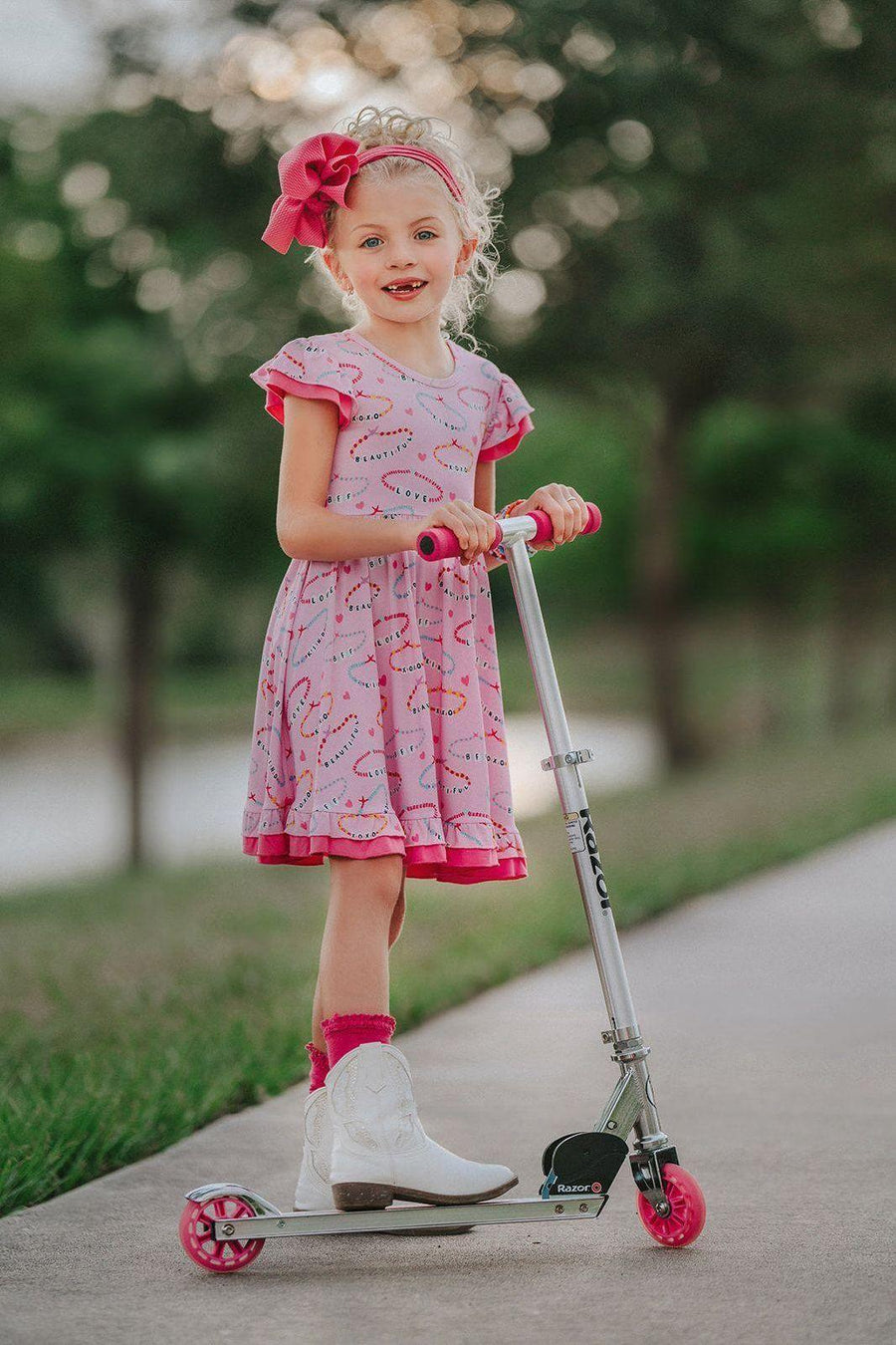 Girls Dresses for Toddlers | Bamboo Twirl Dresses | Twirly Dresses